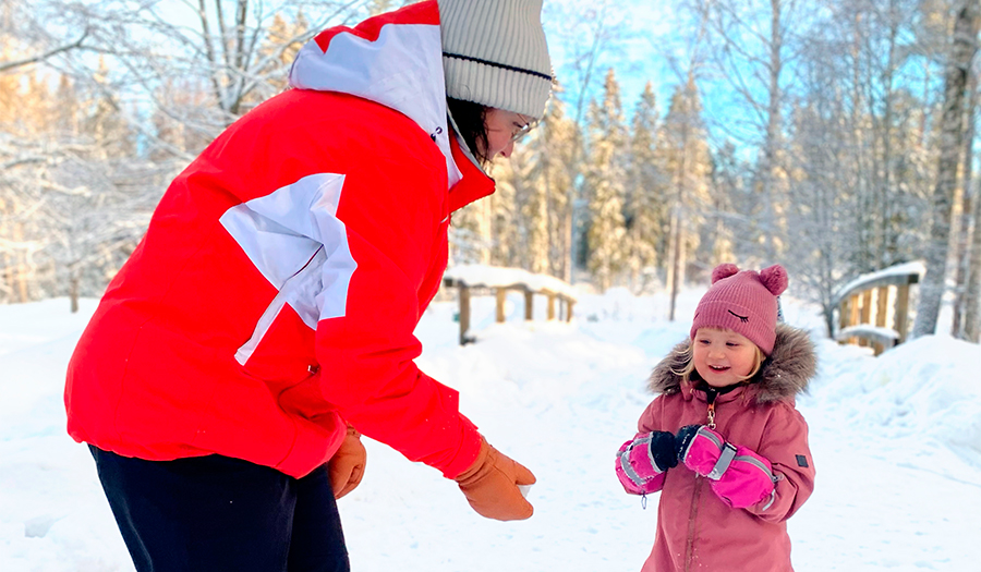 Lastenhoitajan työ Onnilla